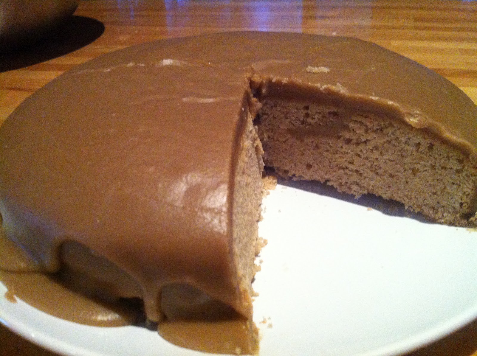 vegan of perth: Birthday Cake! - Vegan Caramel Mud Cake